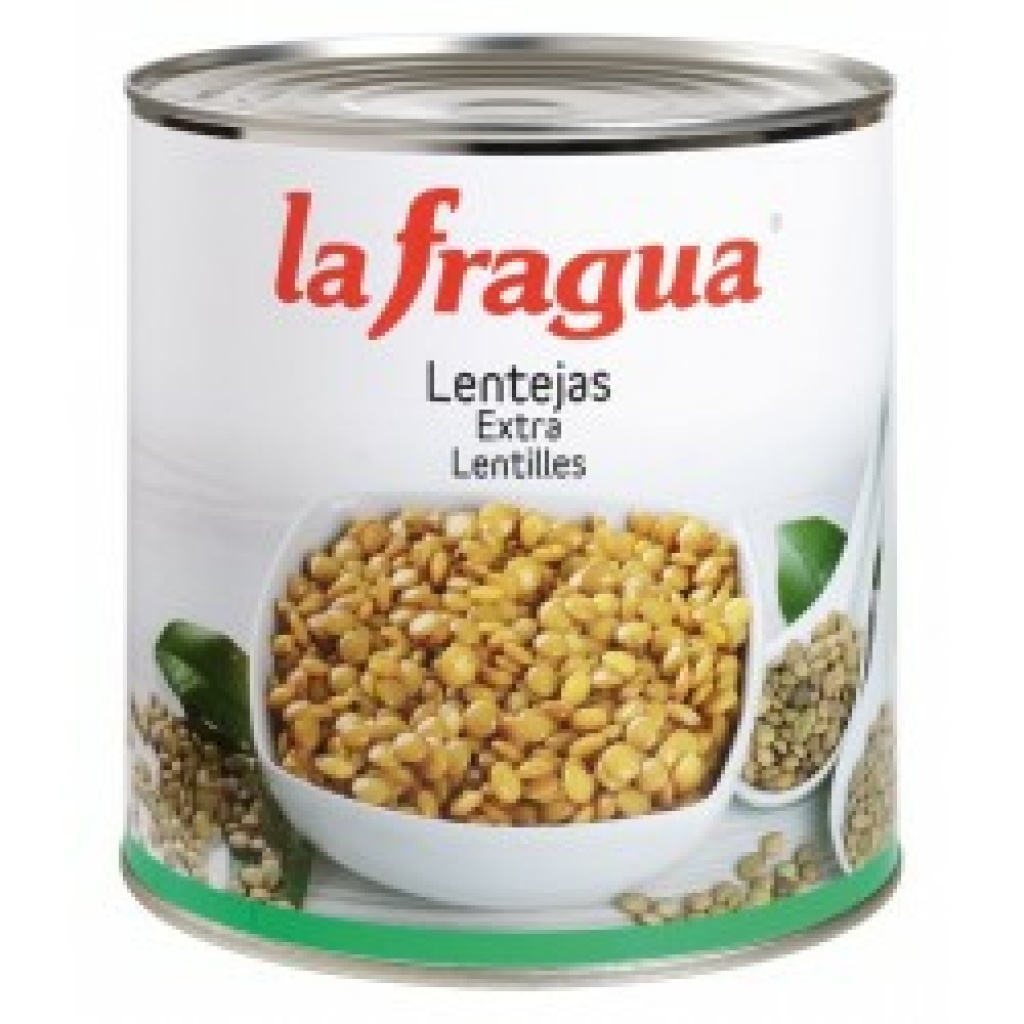 LA FRAGUA COOKED LENTILS TIN 3Kg – Terra Gourmet Foods and Wines
